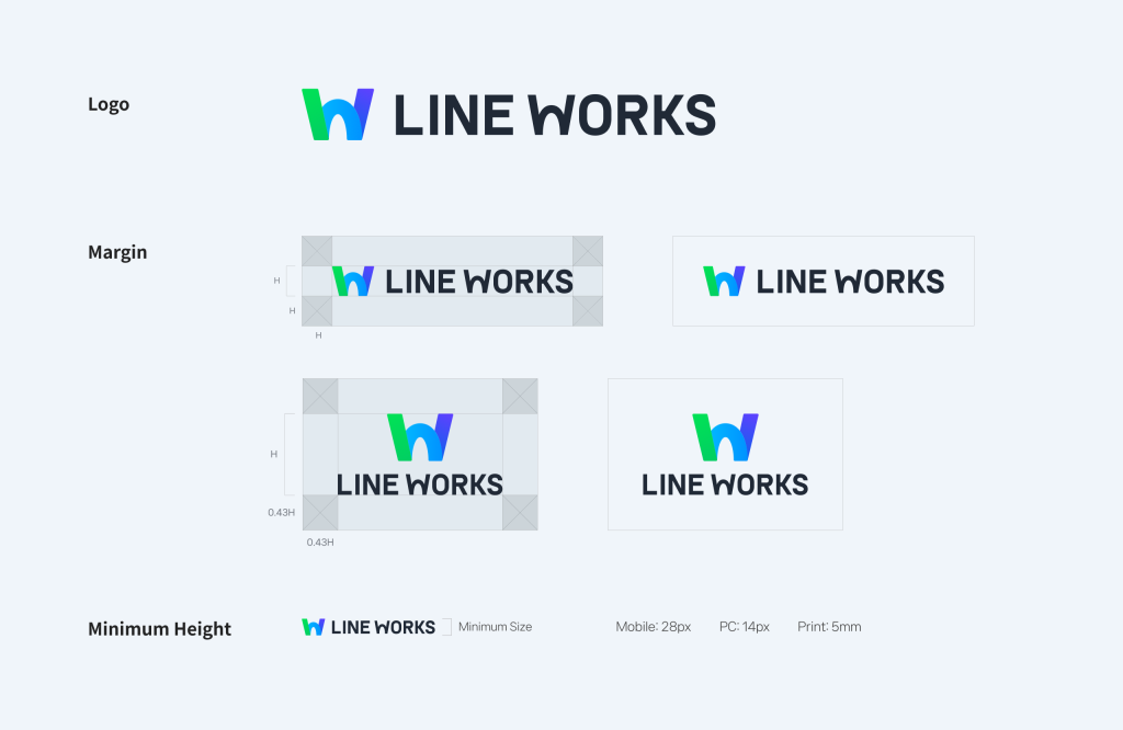 ロゴガイドライン - LINE WORKS