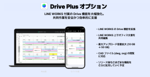 LINE WORKSのDrive機能を拡張する「Drive Plus」を提供開始 - LINE WORKS