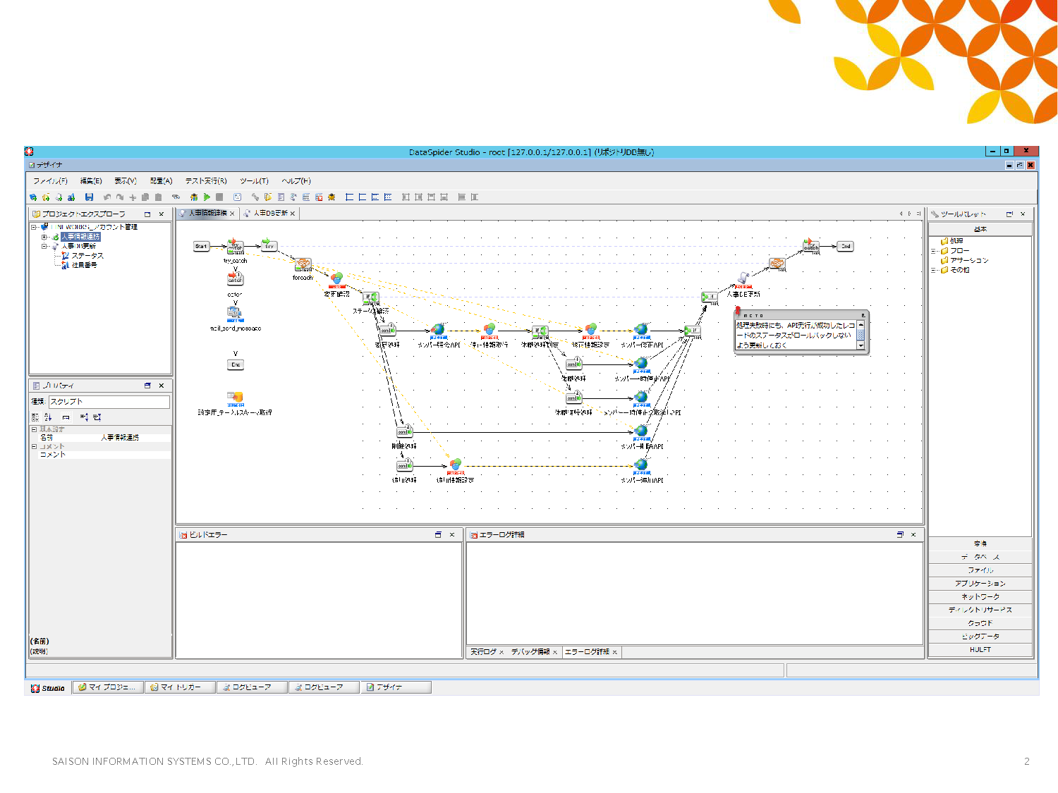 DataSpider Servista - LINE WORKS